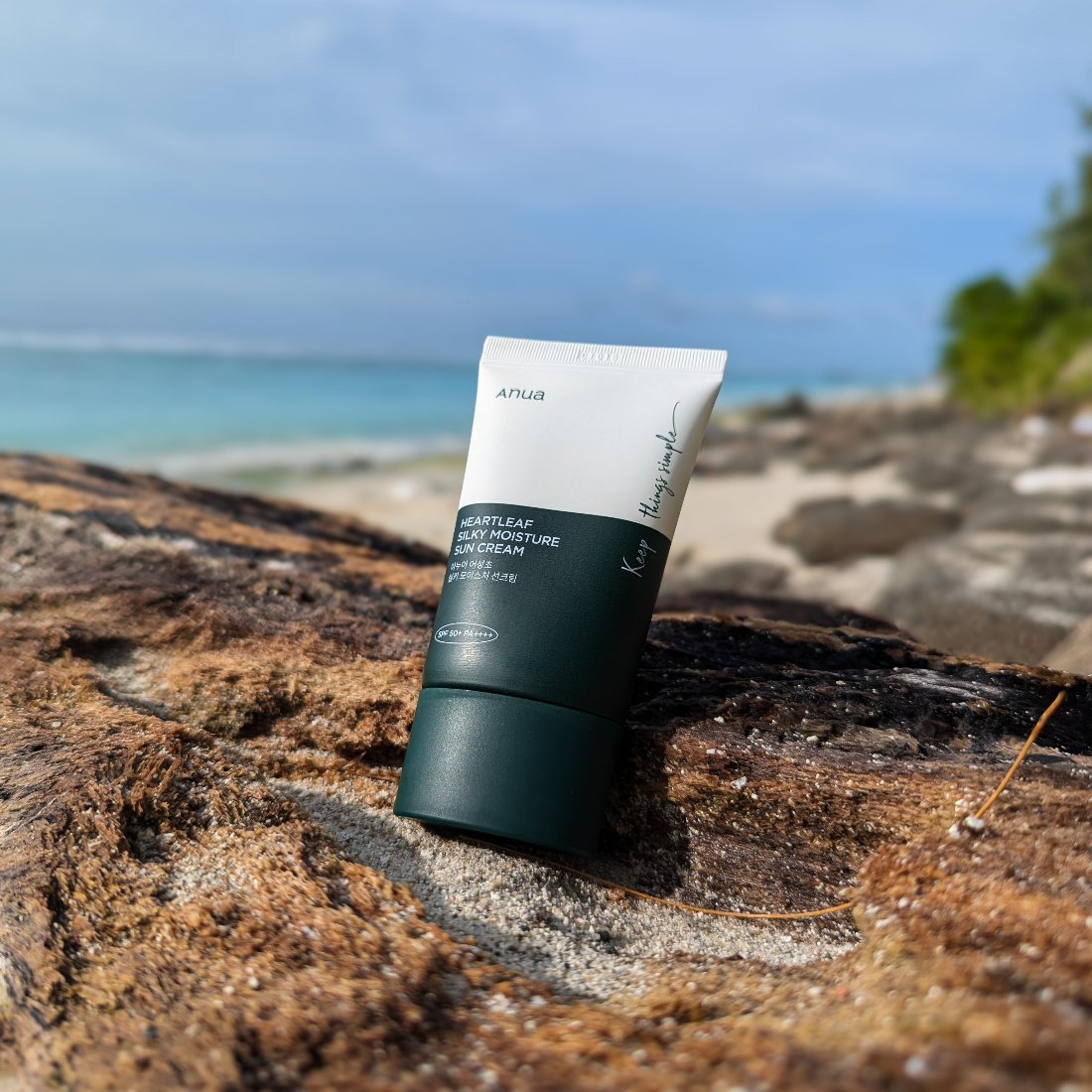ANUA Heartleaf Silky Moisture Sunscreen - Maldives